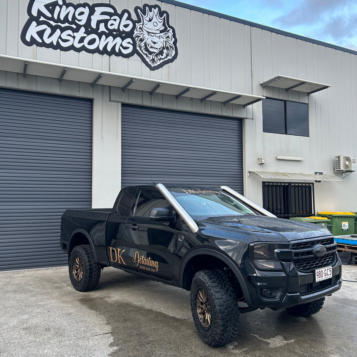FORD RA/PY RANGER/EVEREST (NEXT GEN) SHORT ENTRY DUALS – KingFab Kustoms