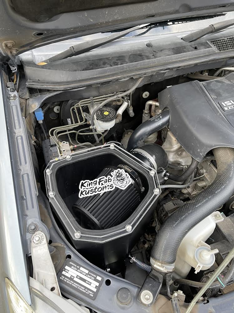 4JJ1 ISUZU DMAX 2012-2020 HIGH FLOW POD FILTER AIRBOX (NON DPF ...