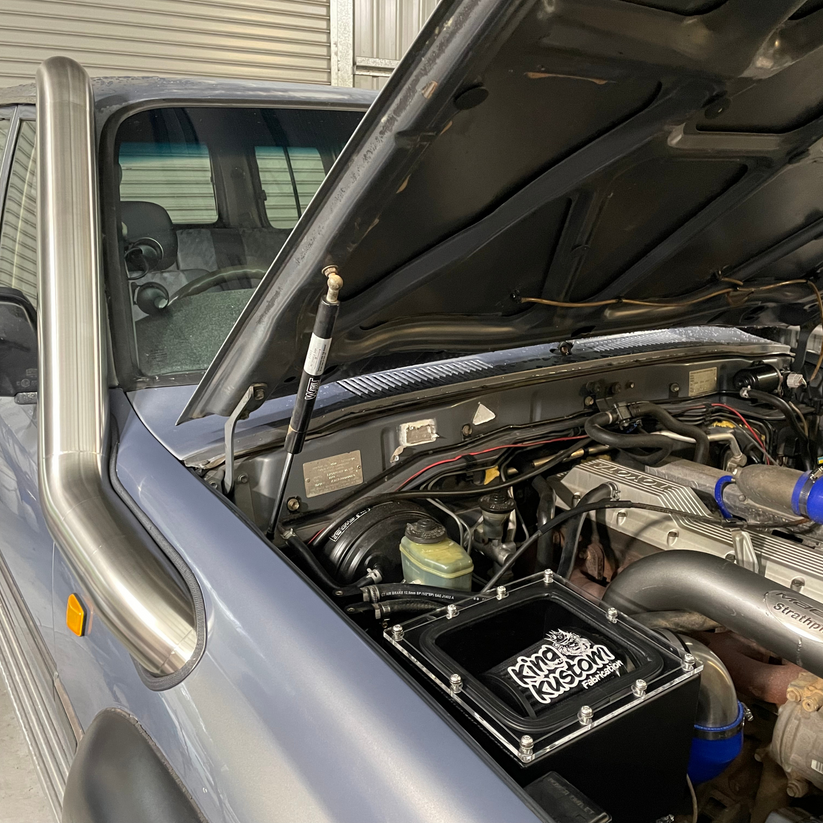 TOYOTA LAND CRUISER 80 SERIES STANDARD SIZE POD FILTER AIR BOX – KingFab Kustoms